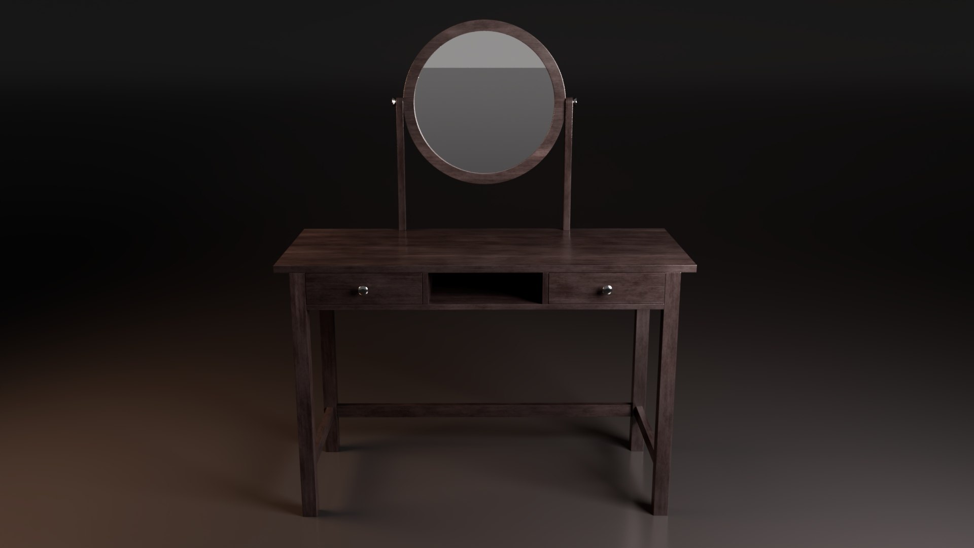 Free Dressing Table 3D Model - TurboSquid 2372059