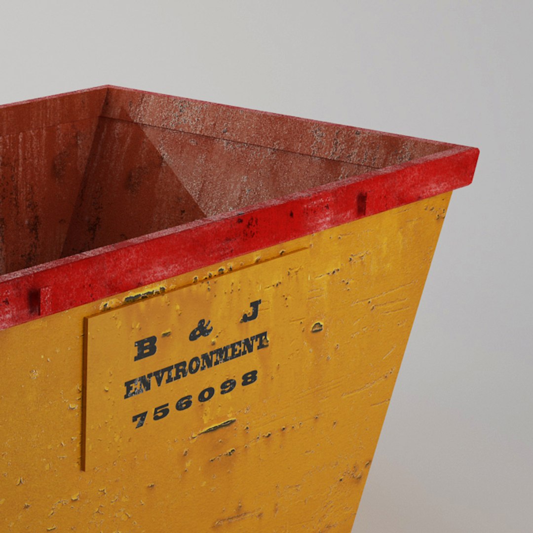 3d Model Yellow Skip