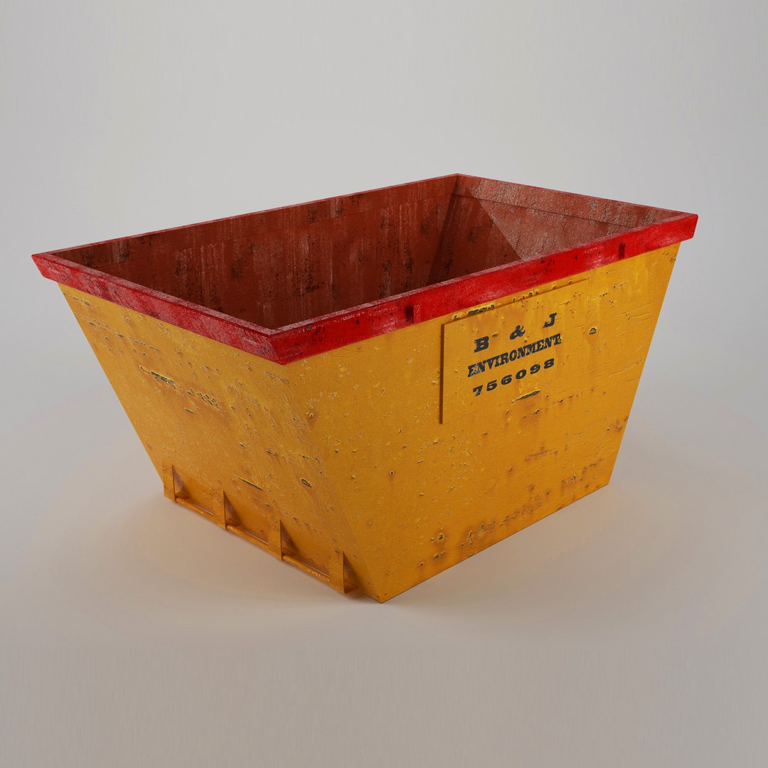 3d Model Yellow Skip