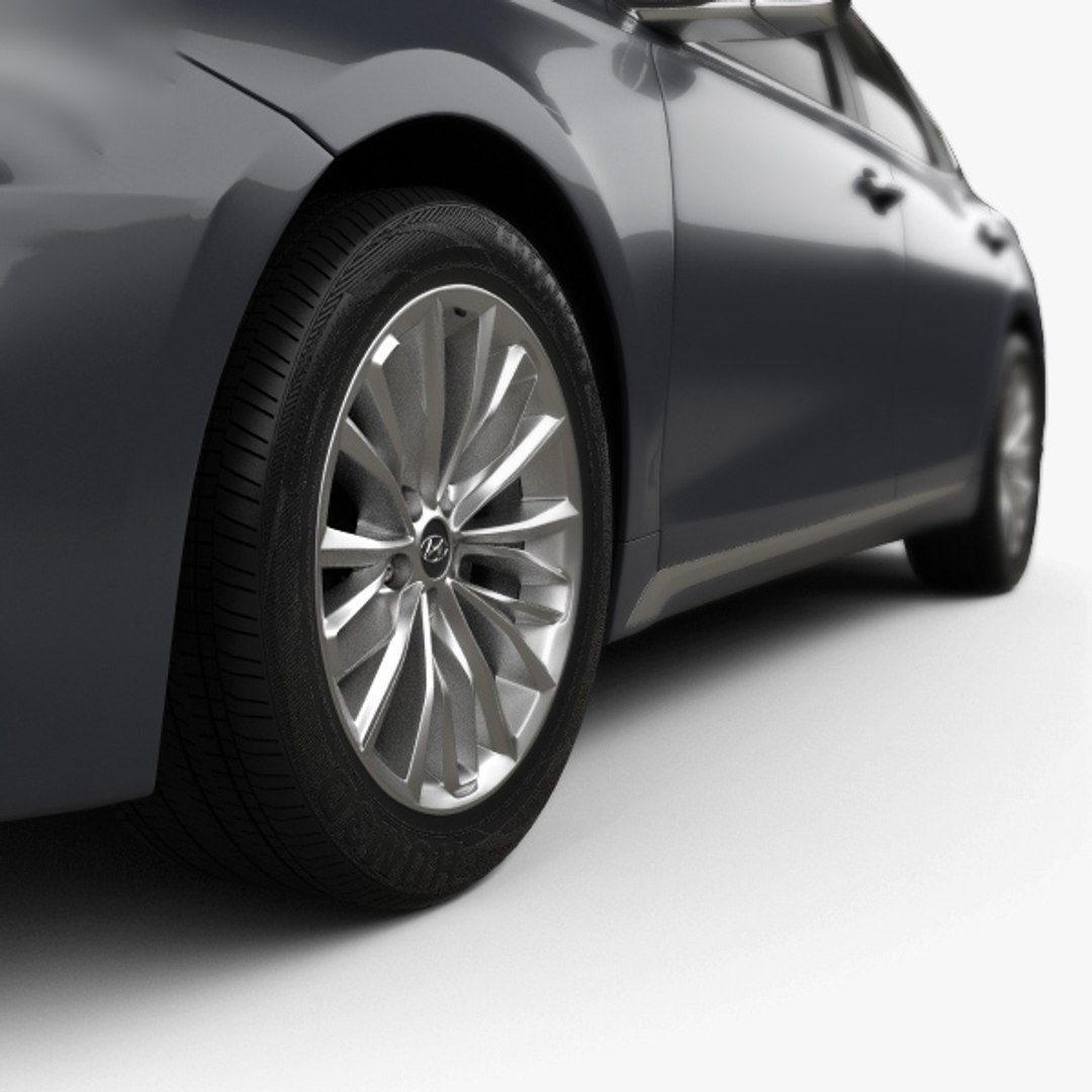 Hyundai Azera Ig 3D - TurboSquid 1373566