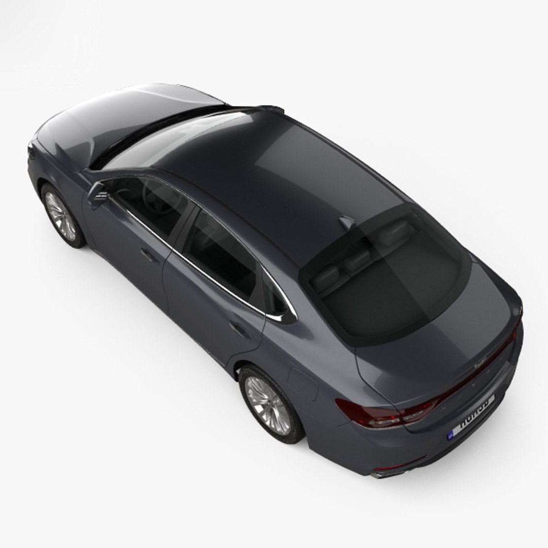 Hyundai Azera Ig 3D - TurboSquid 1373566