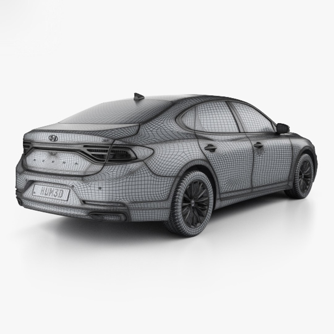 Hyundai Azera Ig 3D - TurboSquid 1373566