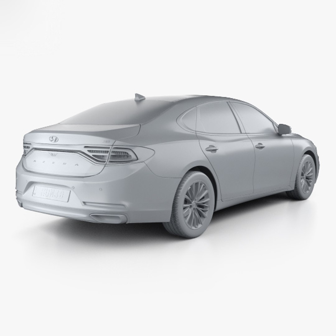 Hyundai Azera Ig 3D - TurboSquid 1373566