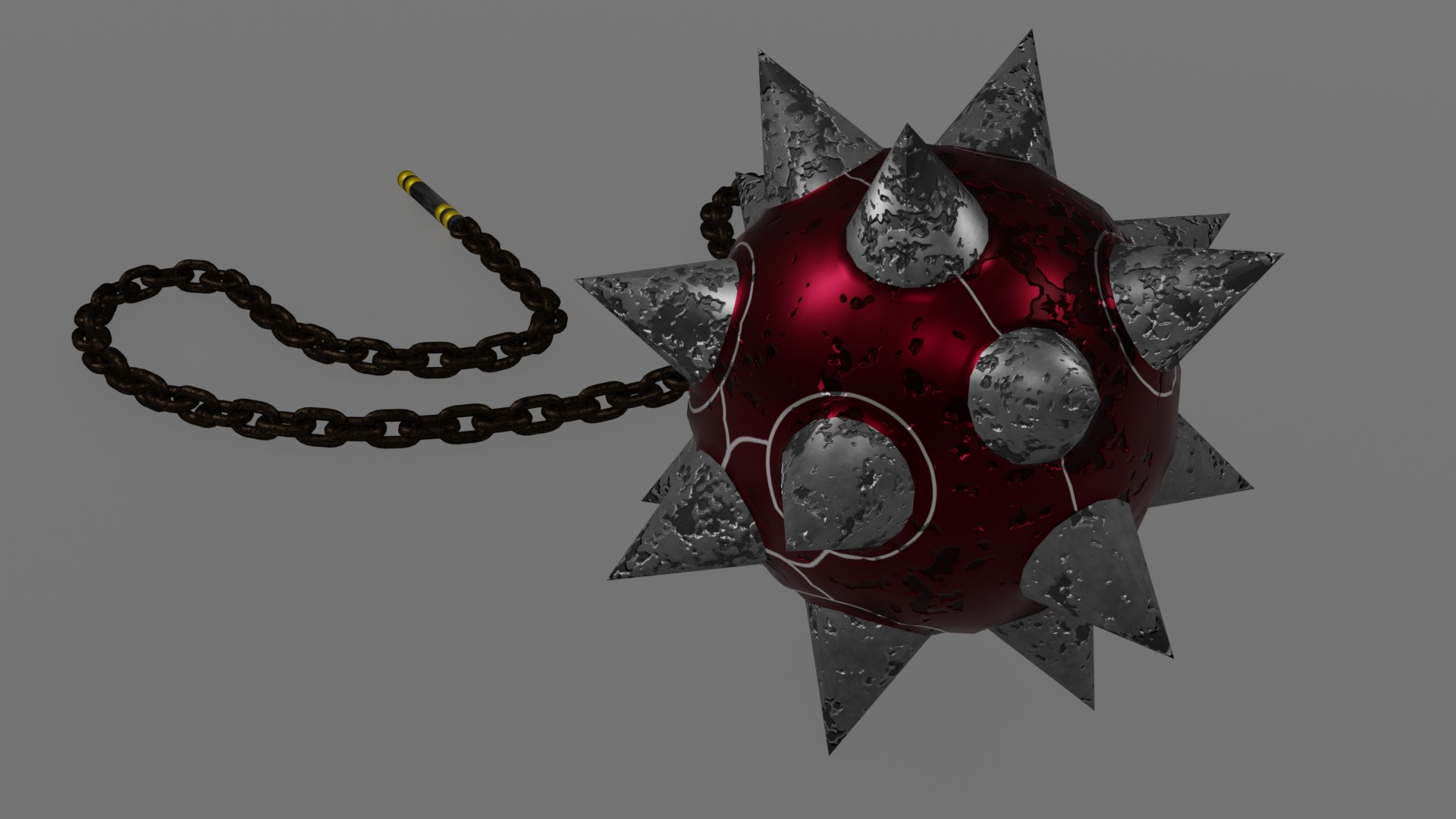 3D Chains Flail - TurboSquid 1636212