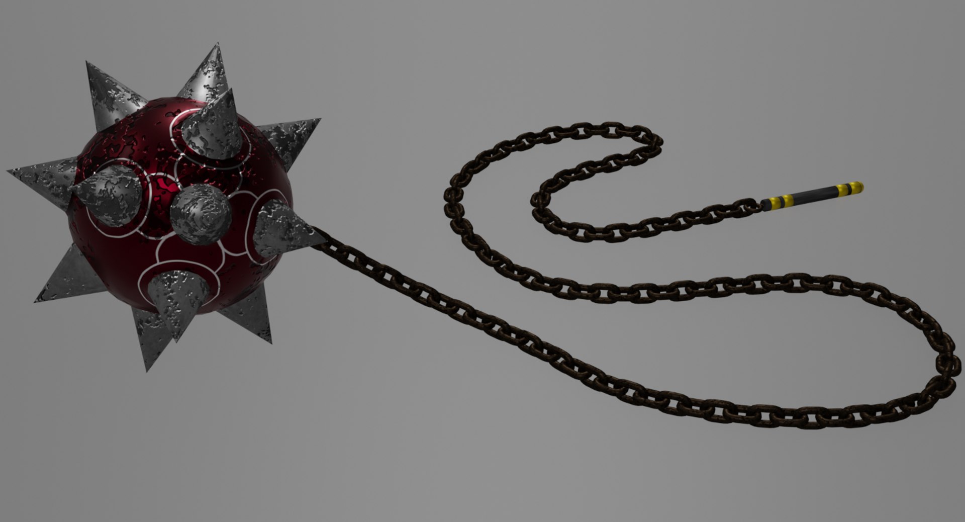 3D Chains Flail - TurboSquid 1636212