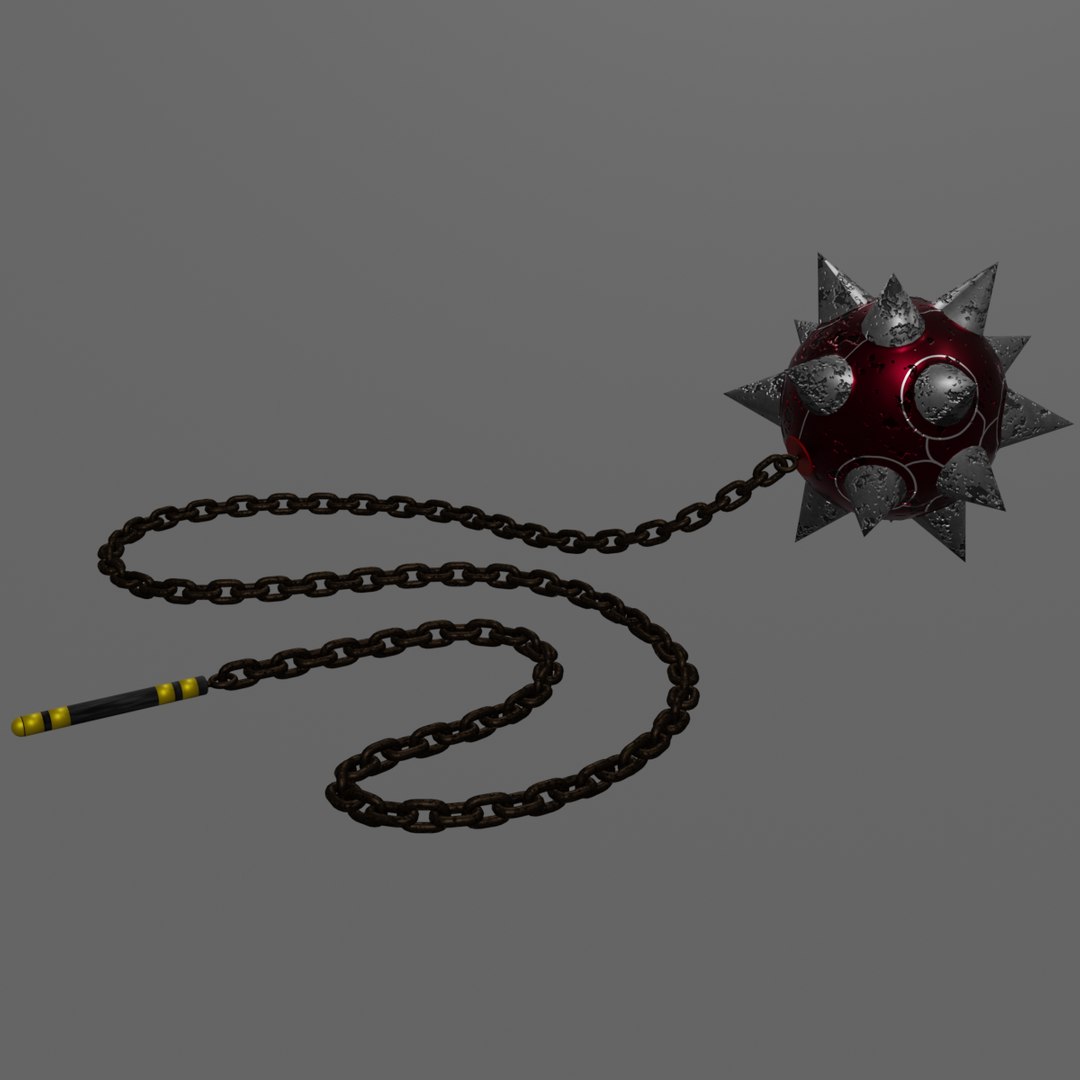 3D Chains Flail - TurboSquid 1636212