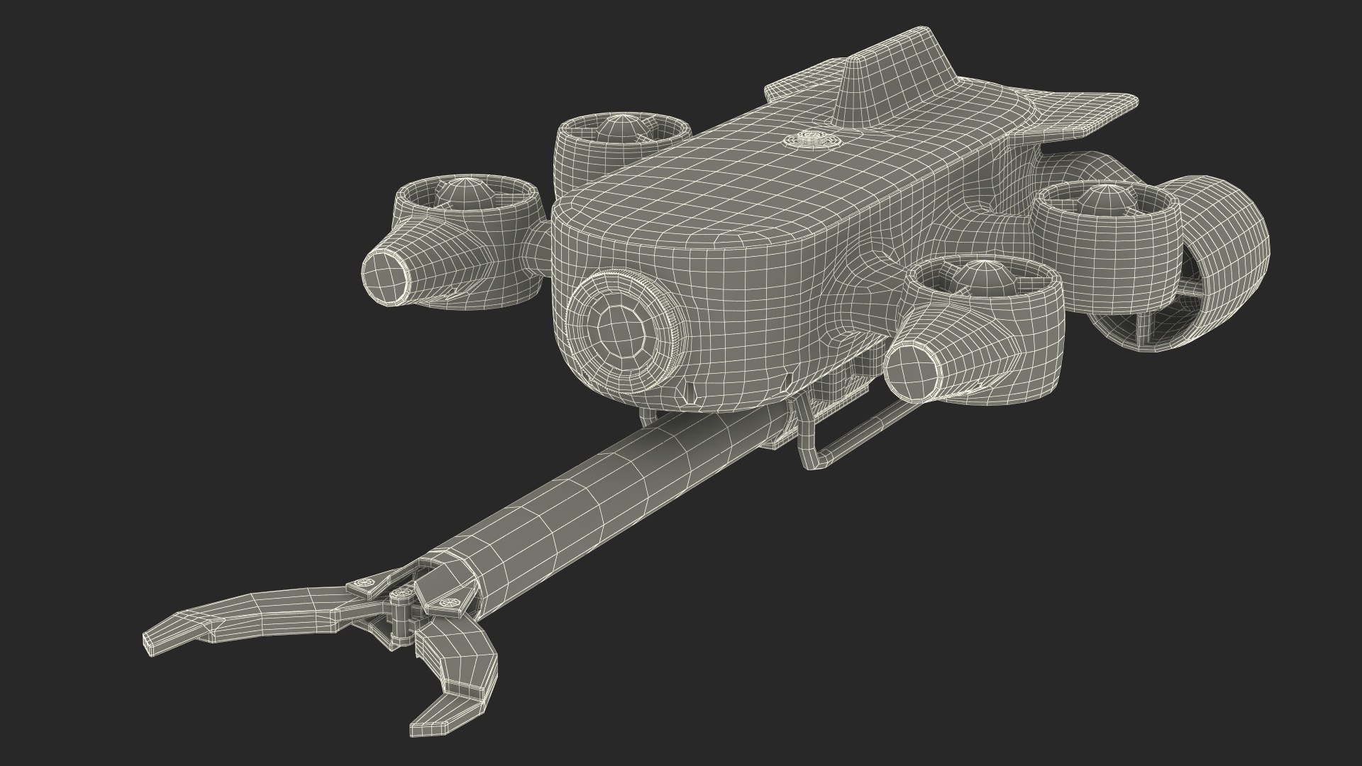 Titan Professional Underwater Drone Rigged for Maya 3D - TurboSquid 2098344