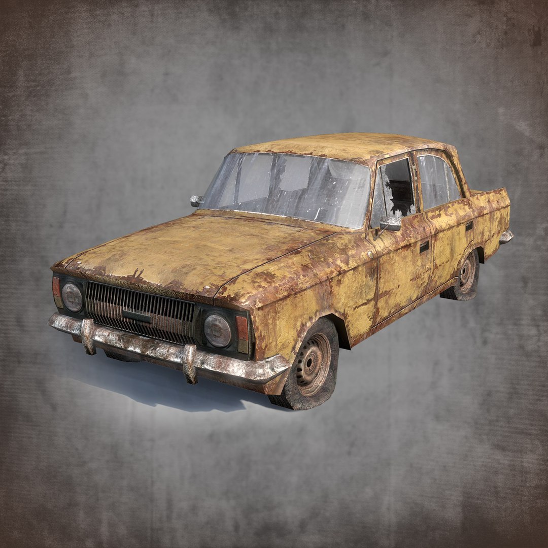 3d Model Rusty 412