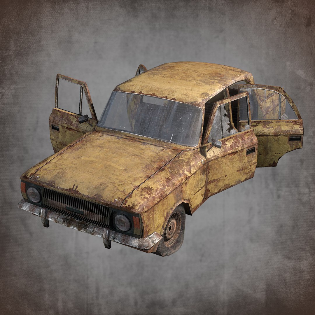 3d Model Rusty 412