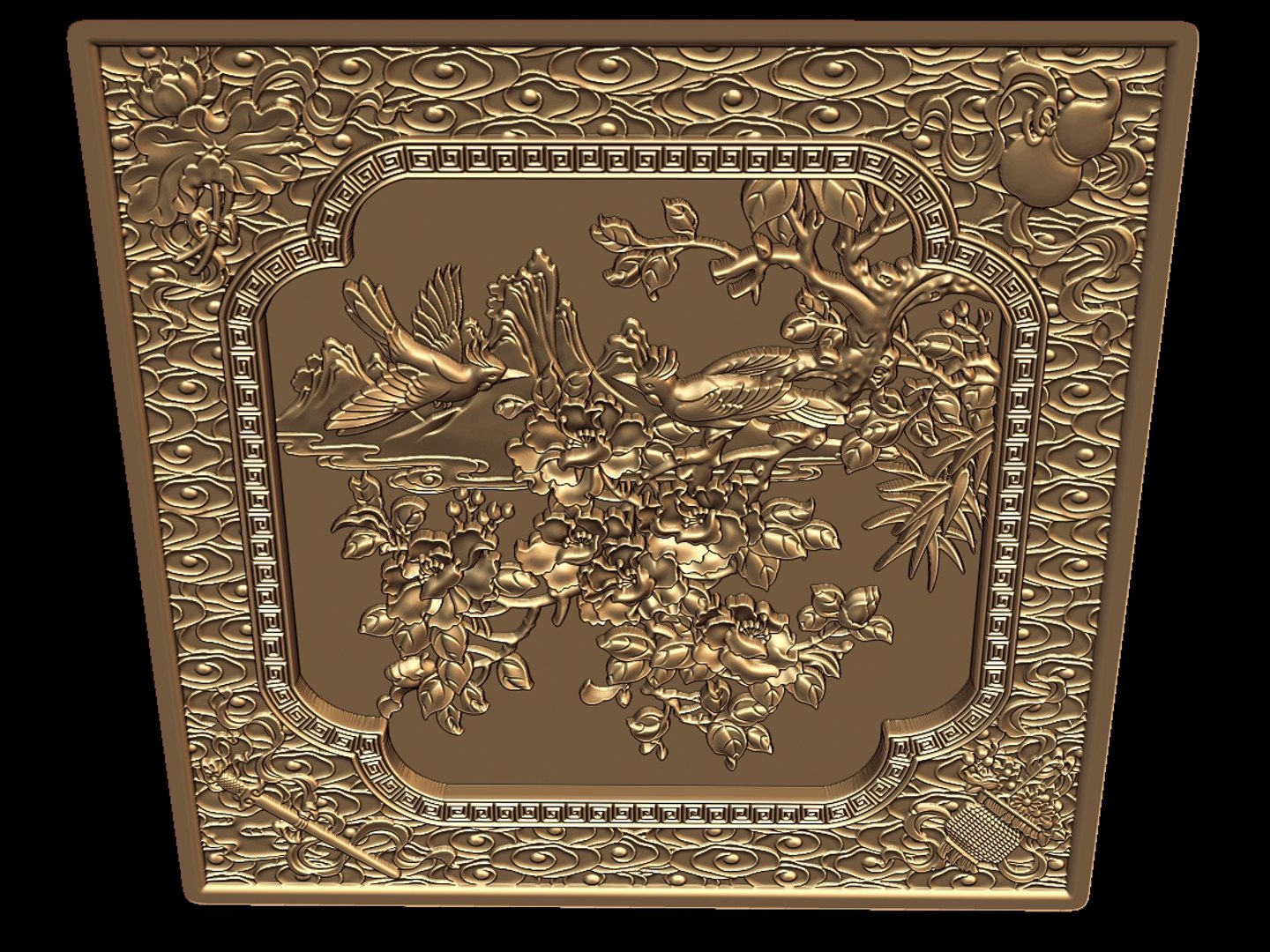 Stl Cnc Router Engraving 3d Model