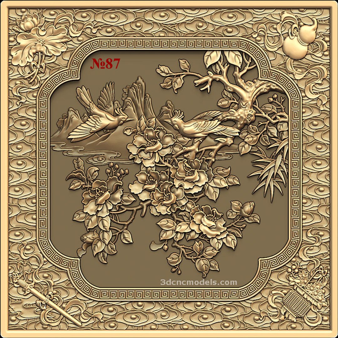 Stl Cnc Router Engraving 3d Model