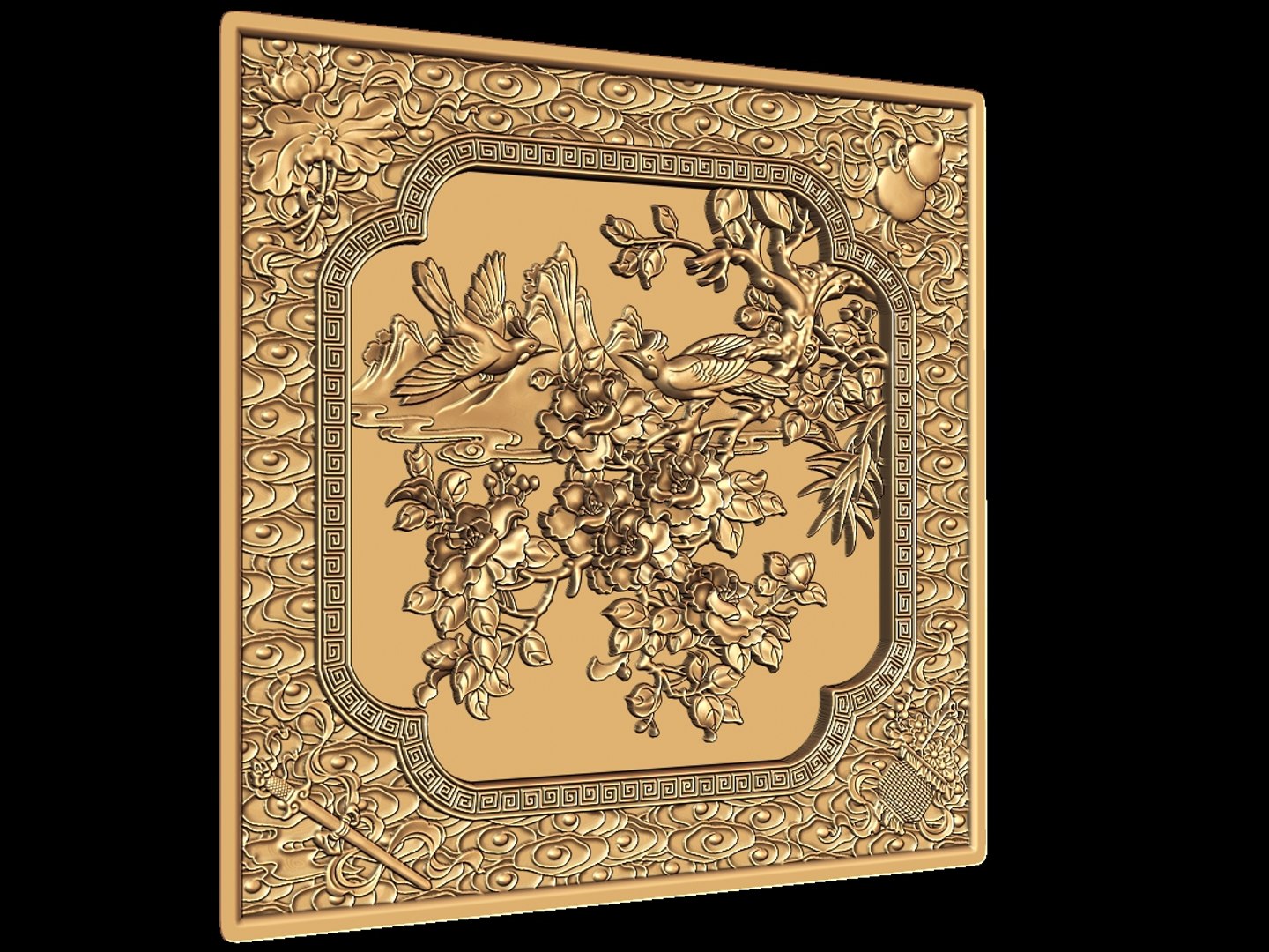 Stl Cnc Router Engraving 3d Model