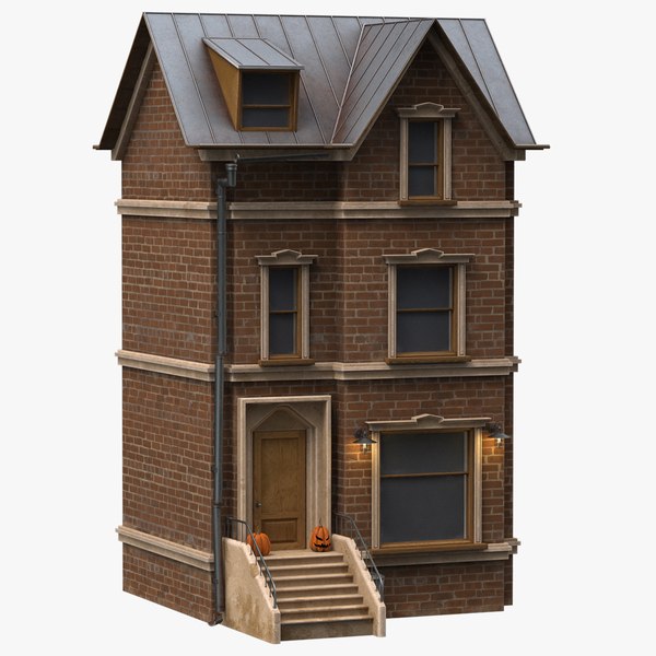 Row House 3D Models for Download | TurboSquid