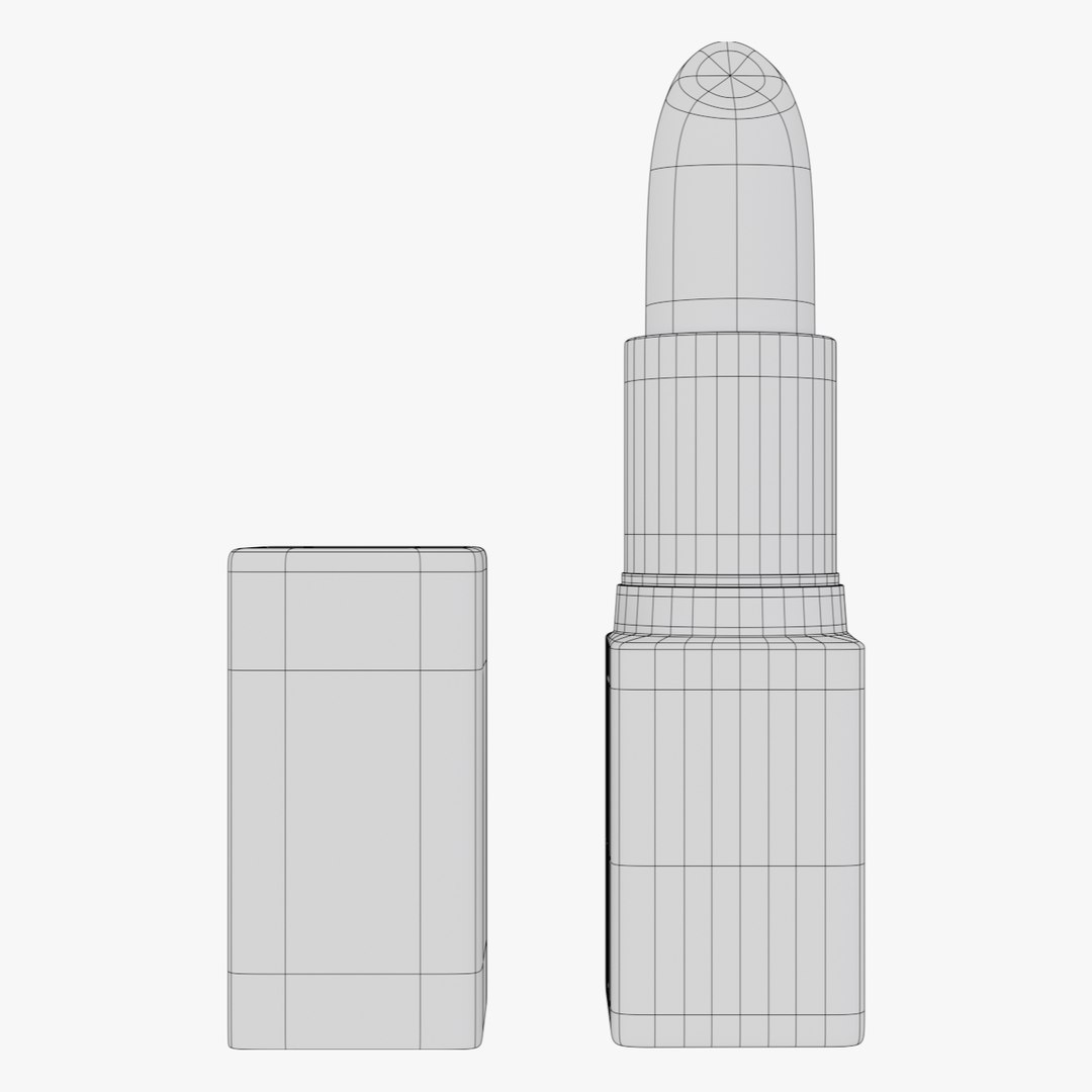 Lipstick Lips 3d Obj
