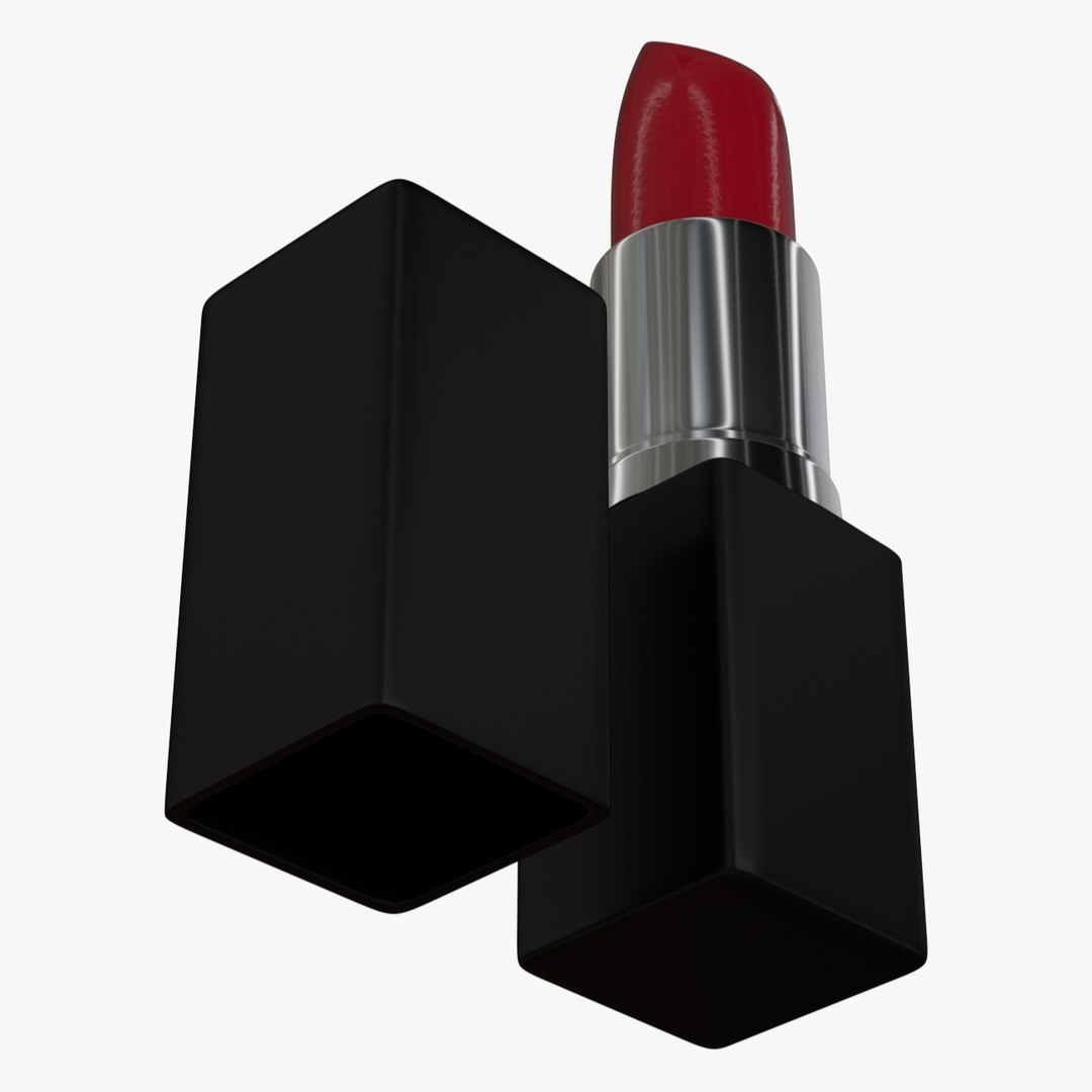 Lipstick Lips 3d Obj