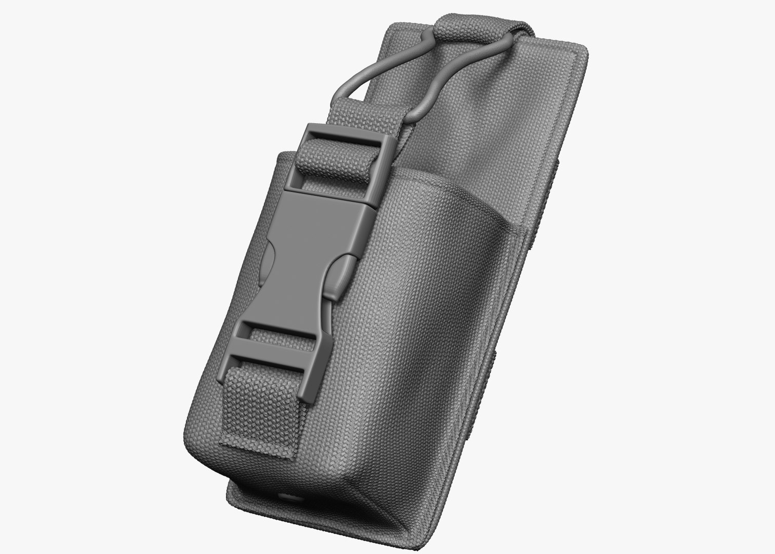 Radio Pouch 3d Model