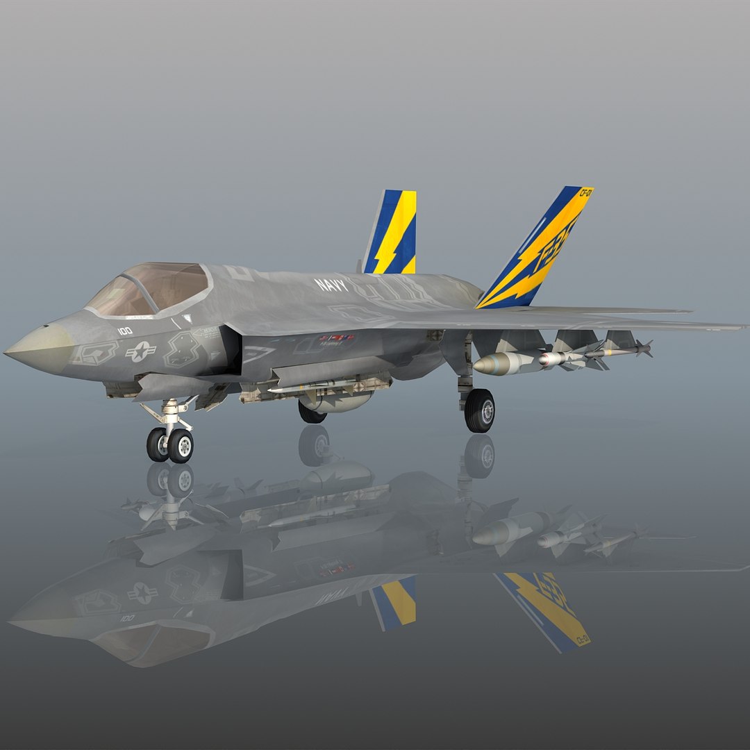 3d f-35 c lightning ii