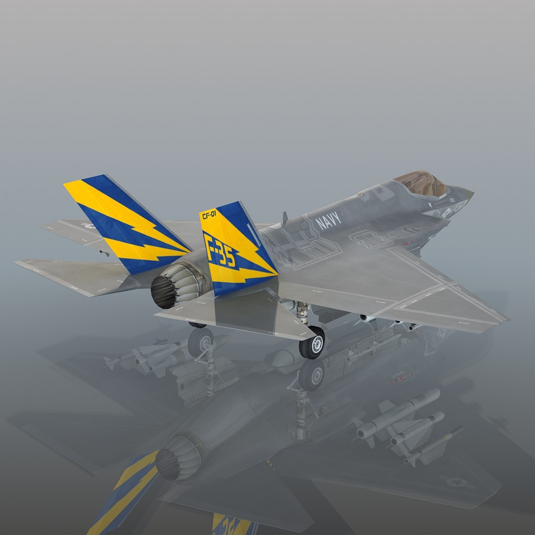 3d f-35 c lightning ii