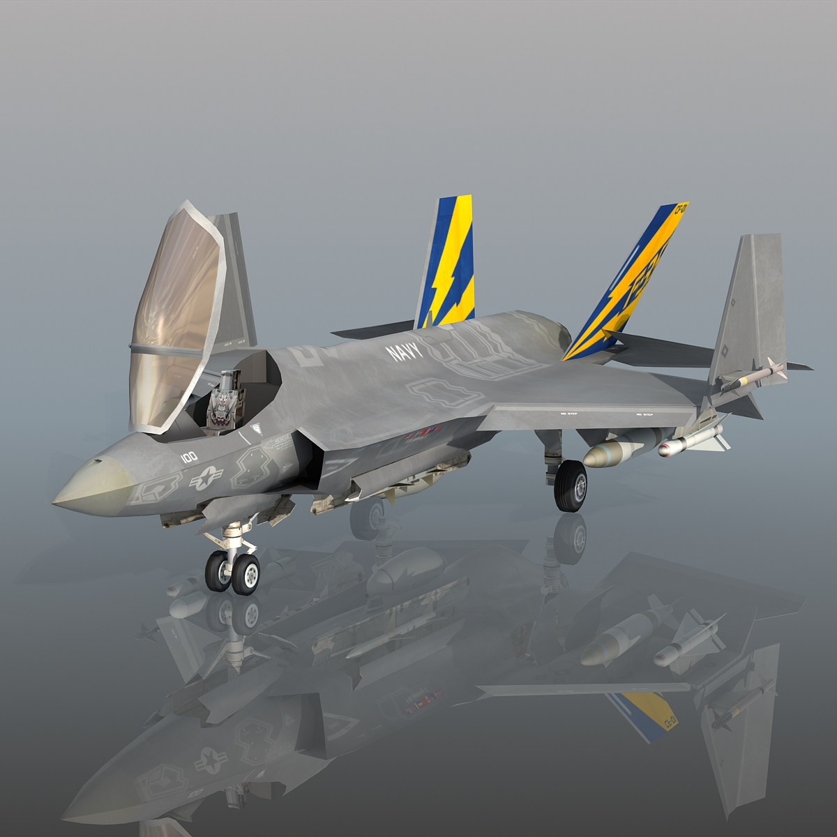 3d f-35 c lightning ii