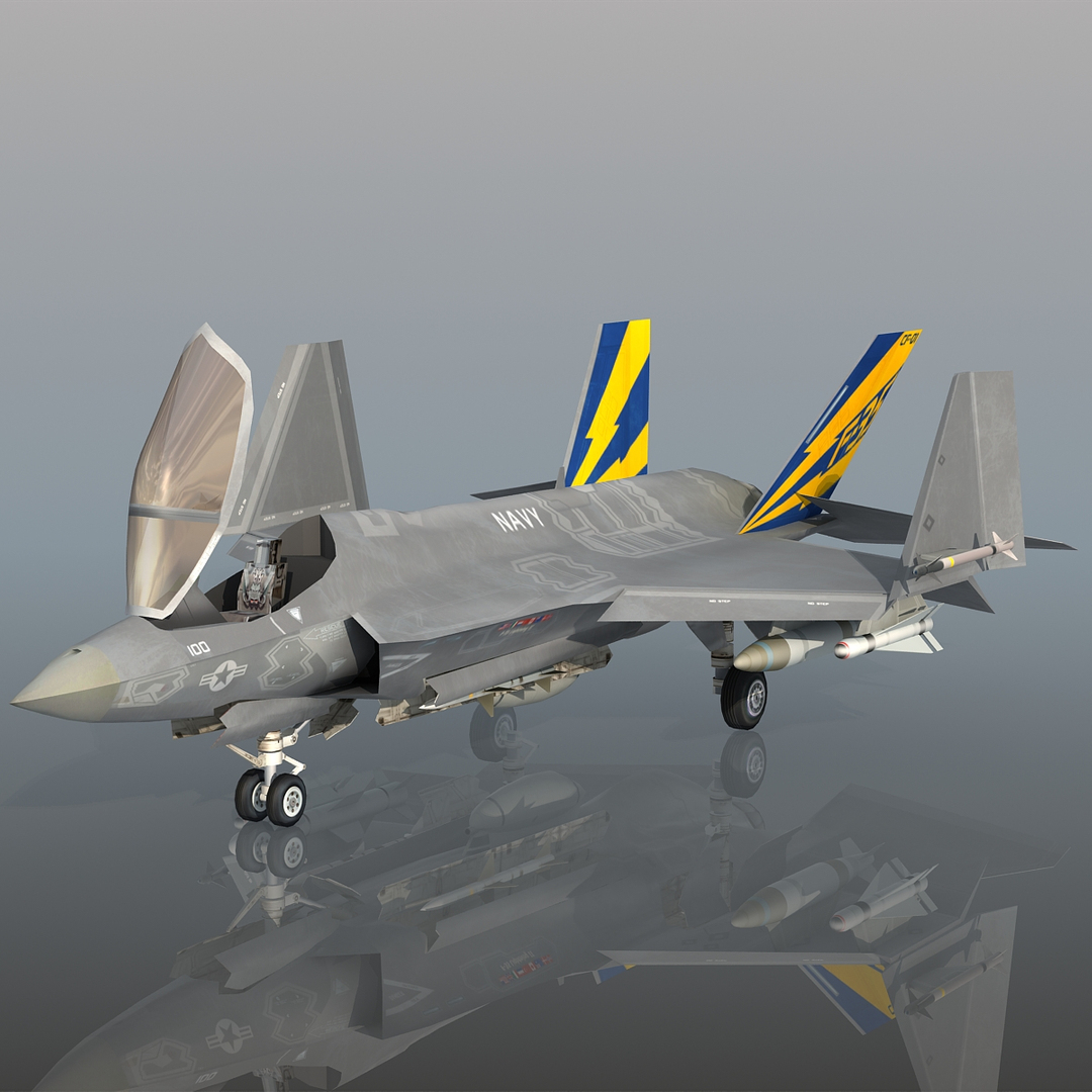 3d f-35 c lightning ii