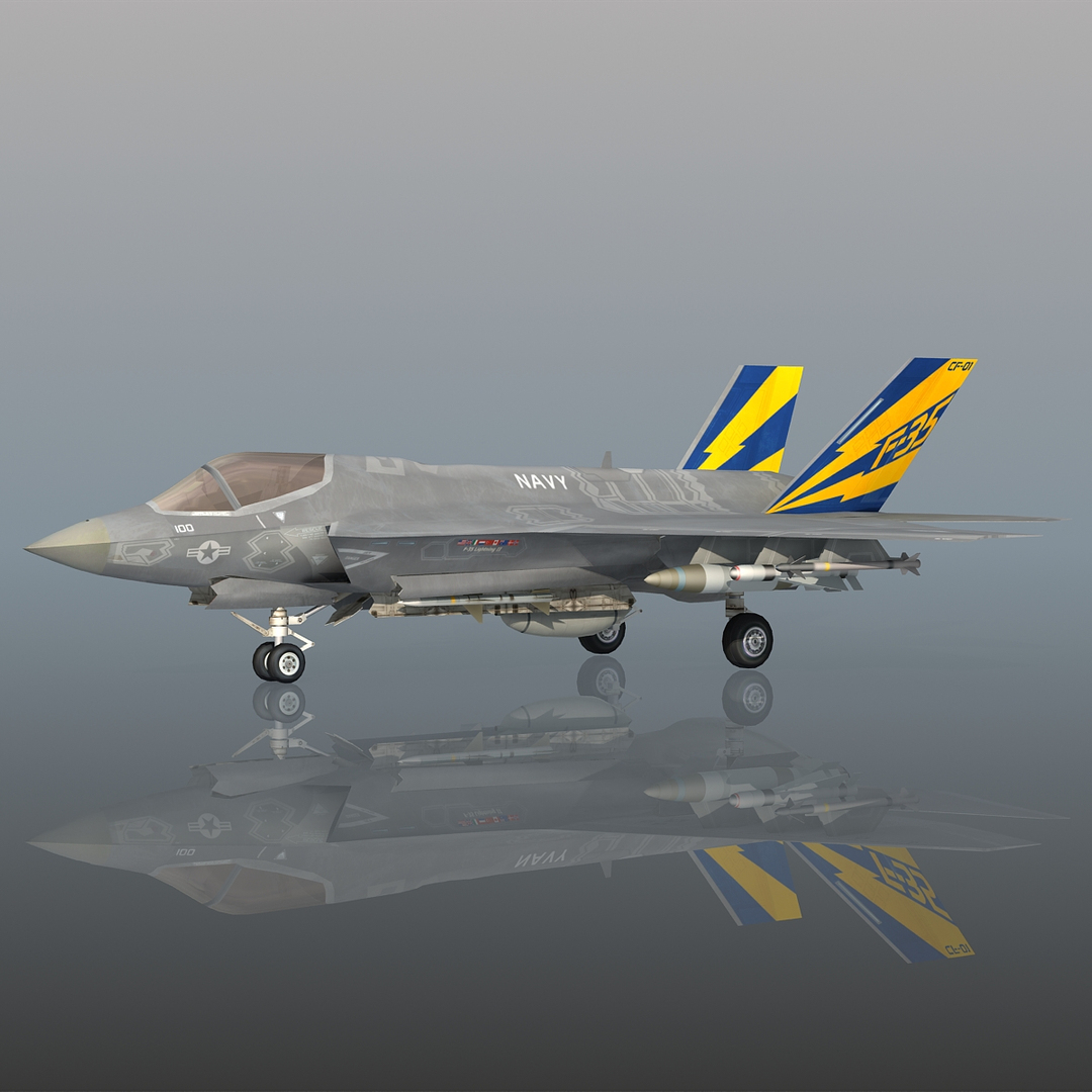 3d f-35 c lightning ii