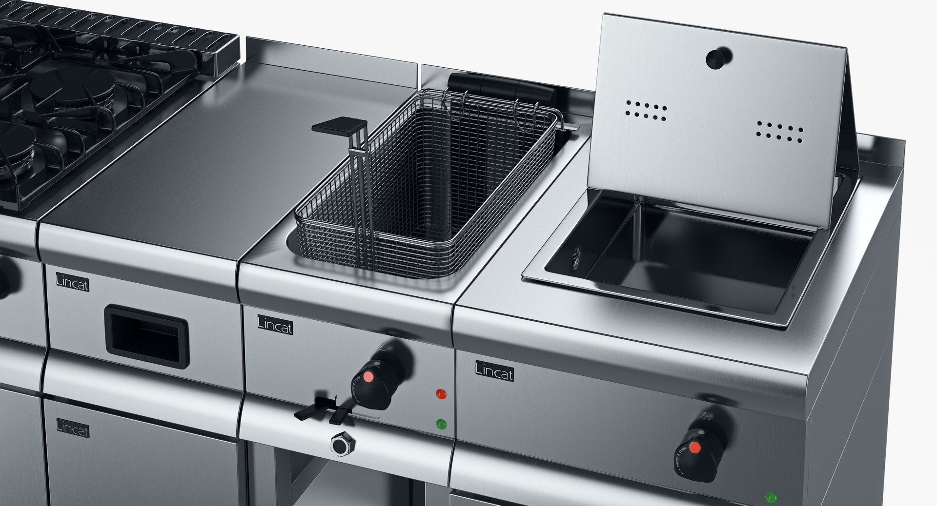 3d Model Kitchen Equipment Lincat