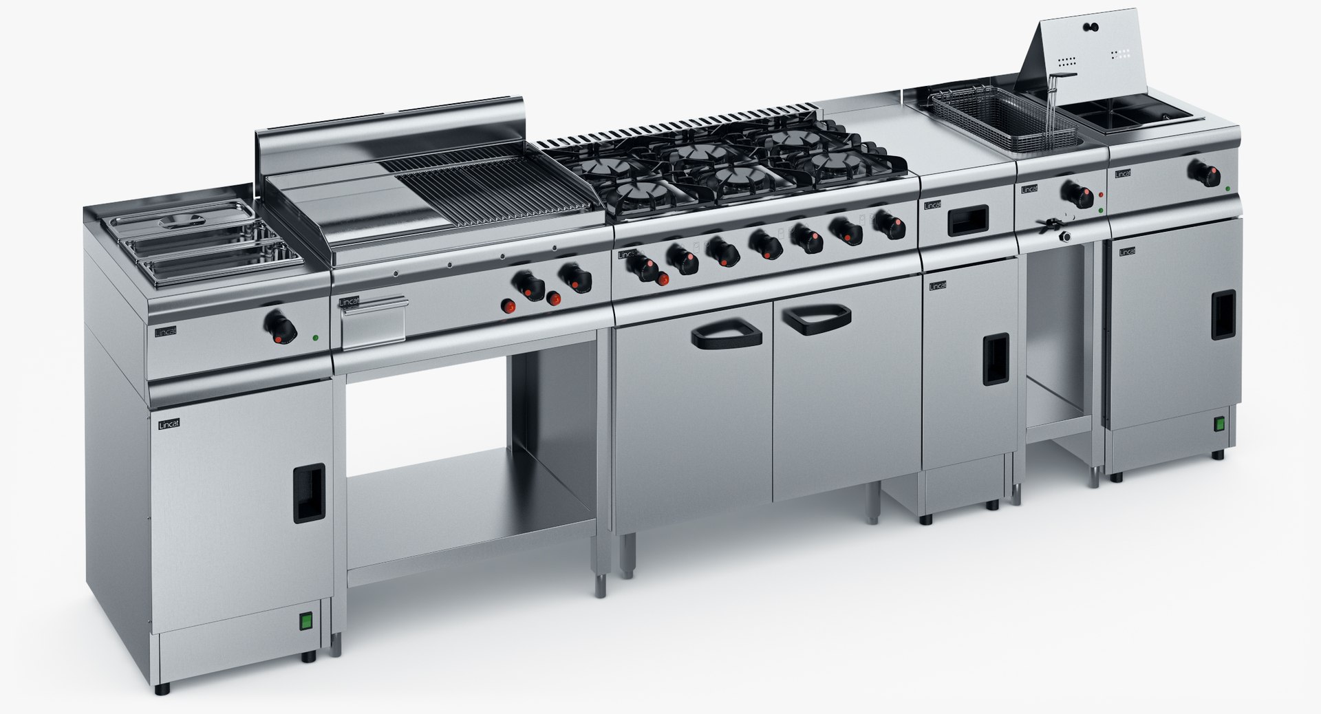 3d model kitchen equipment lincat