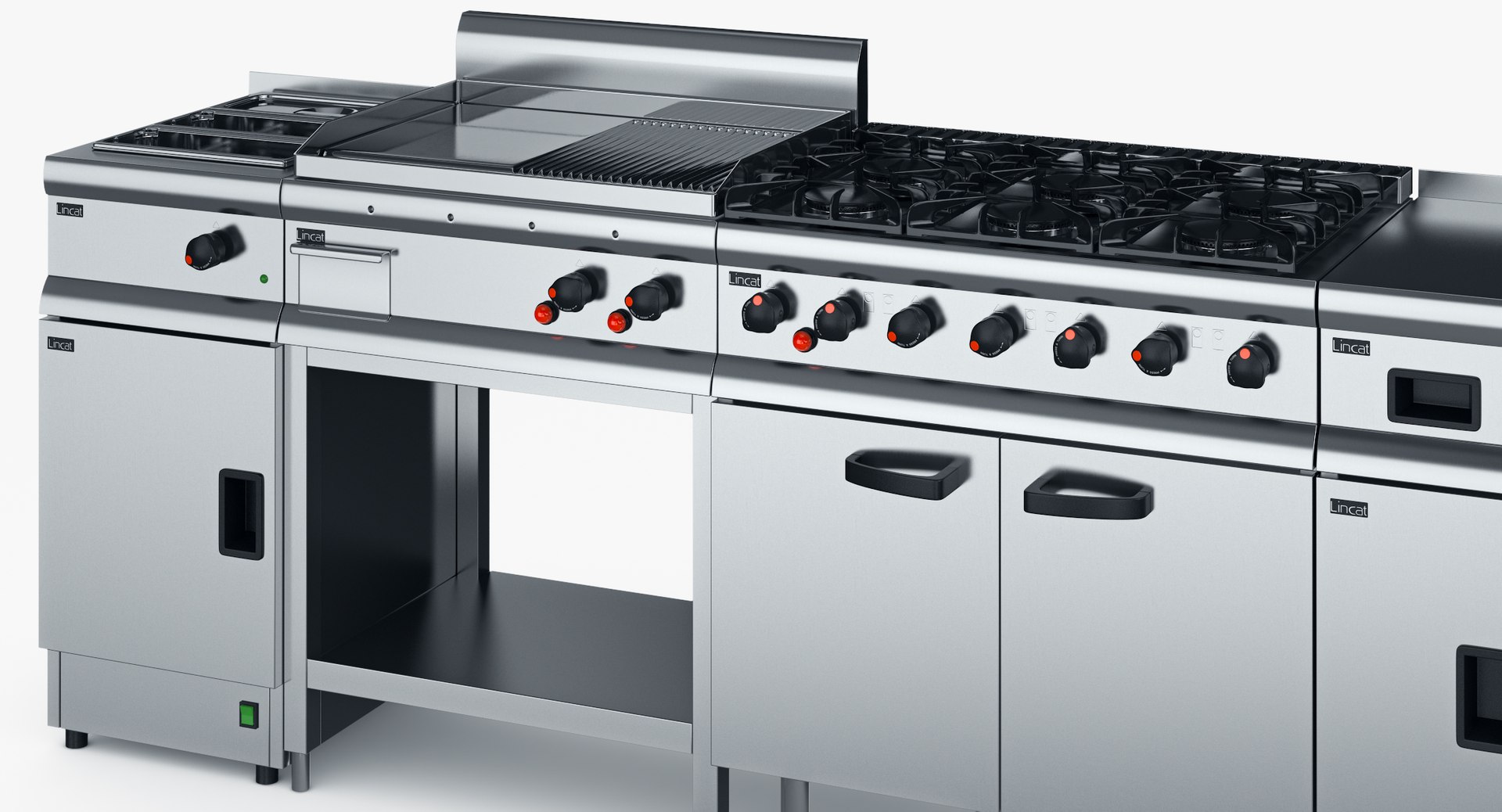 3d Model Kitchen Equipment Lincat