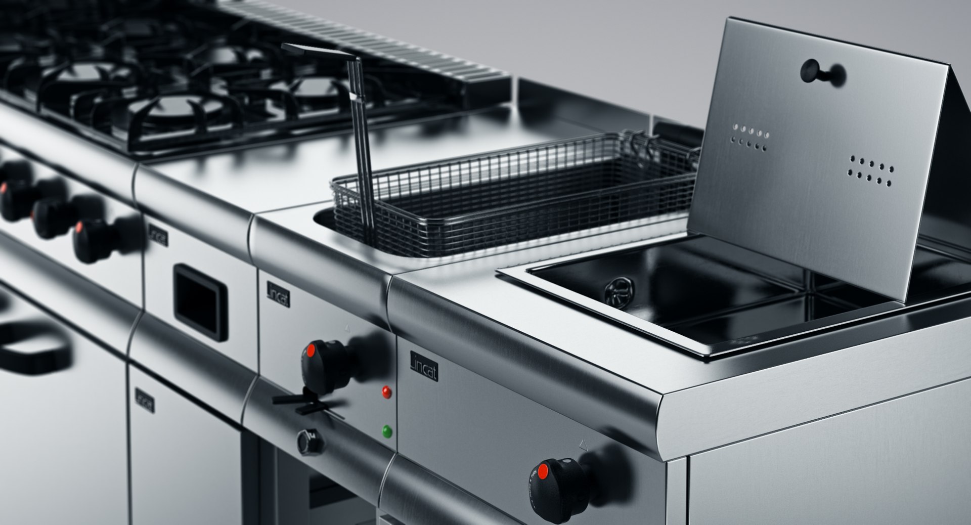 3d model kitchen equipment lincat