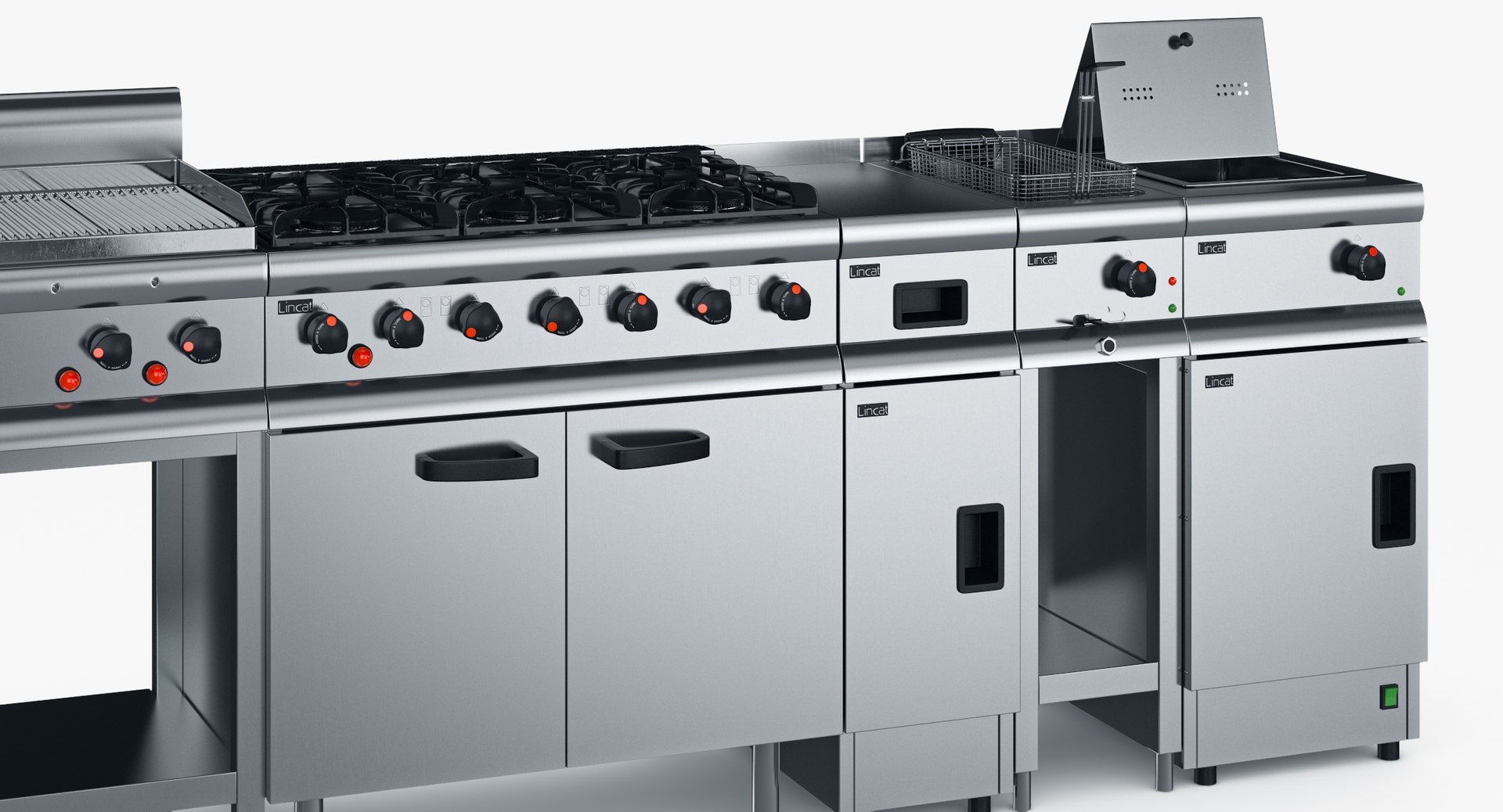 3d Model Kitchen Equipment Lincat
