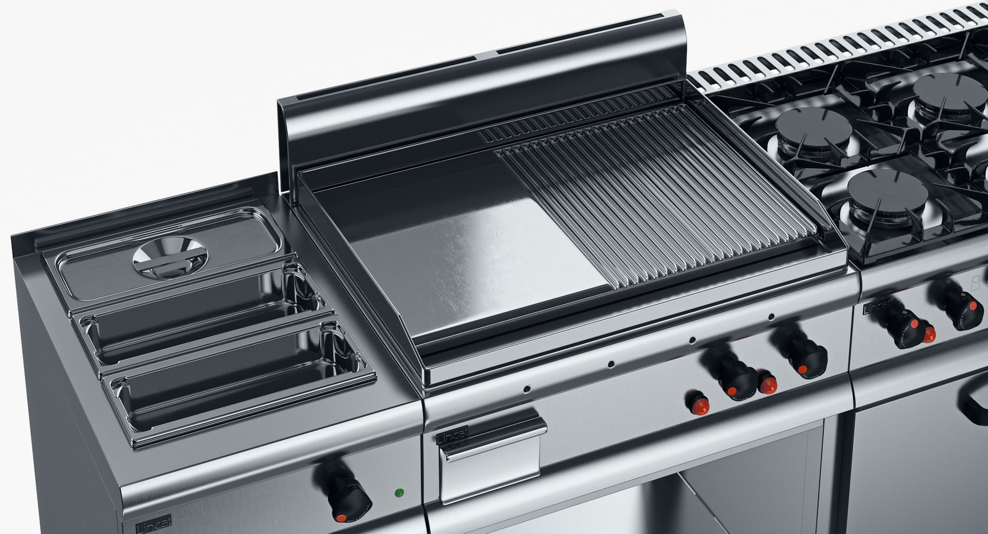 3d Model Kitchen Equipment Lincat