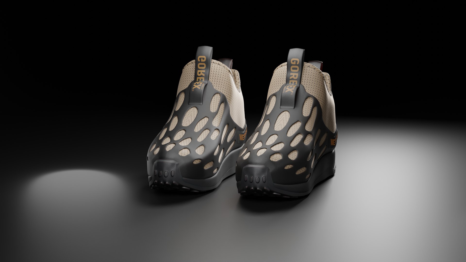 3D Shoes - Merrell - Hydro Runner Mid GORE-TEX Model - TurboSquid 2144974