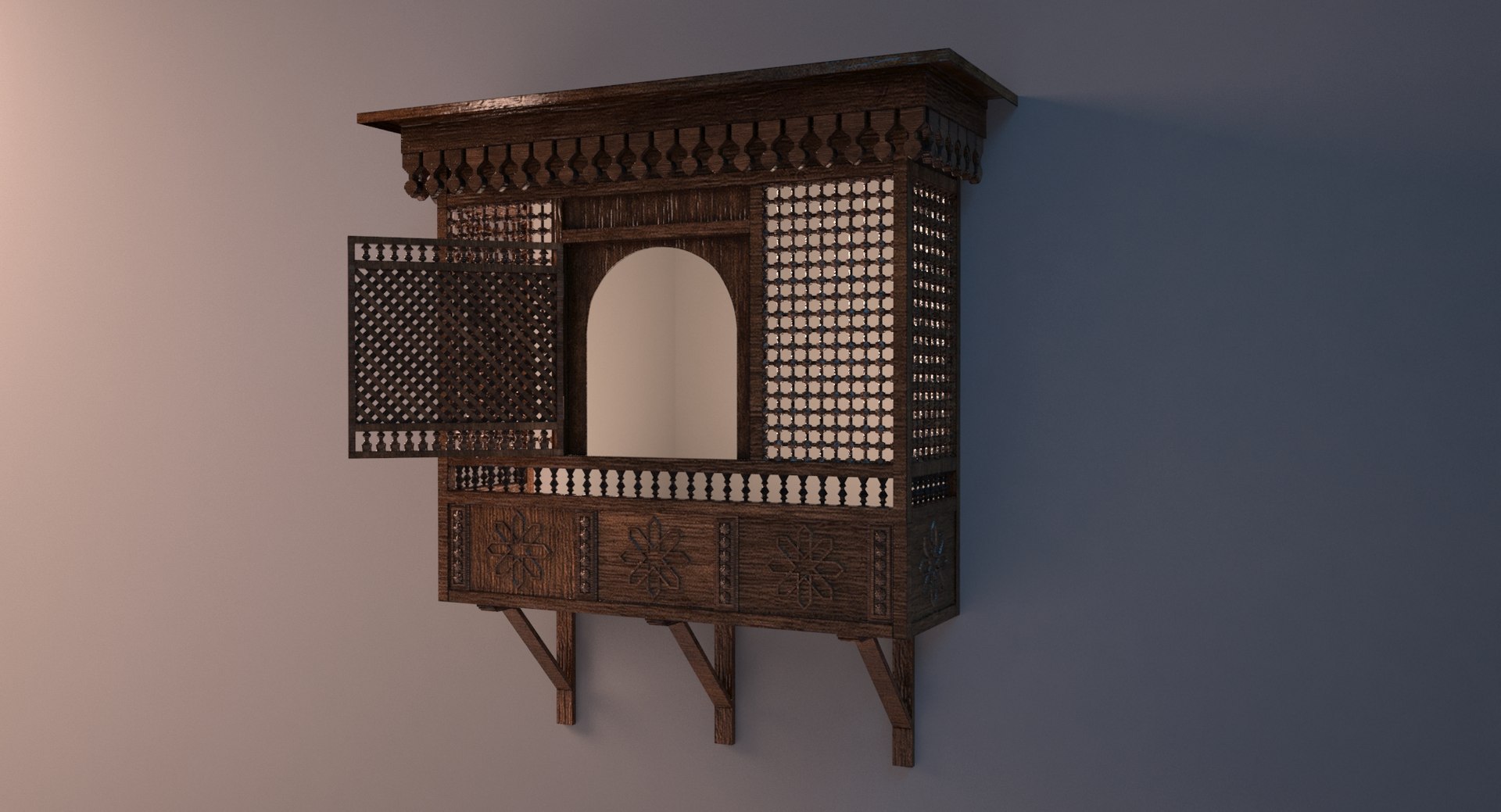 Arabian Window 3D - TurboSquid 1315309