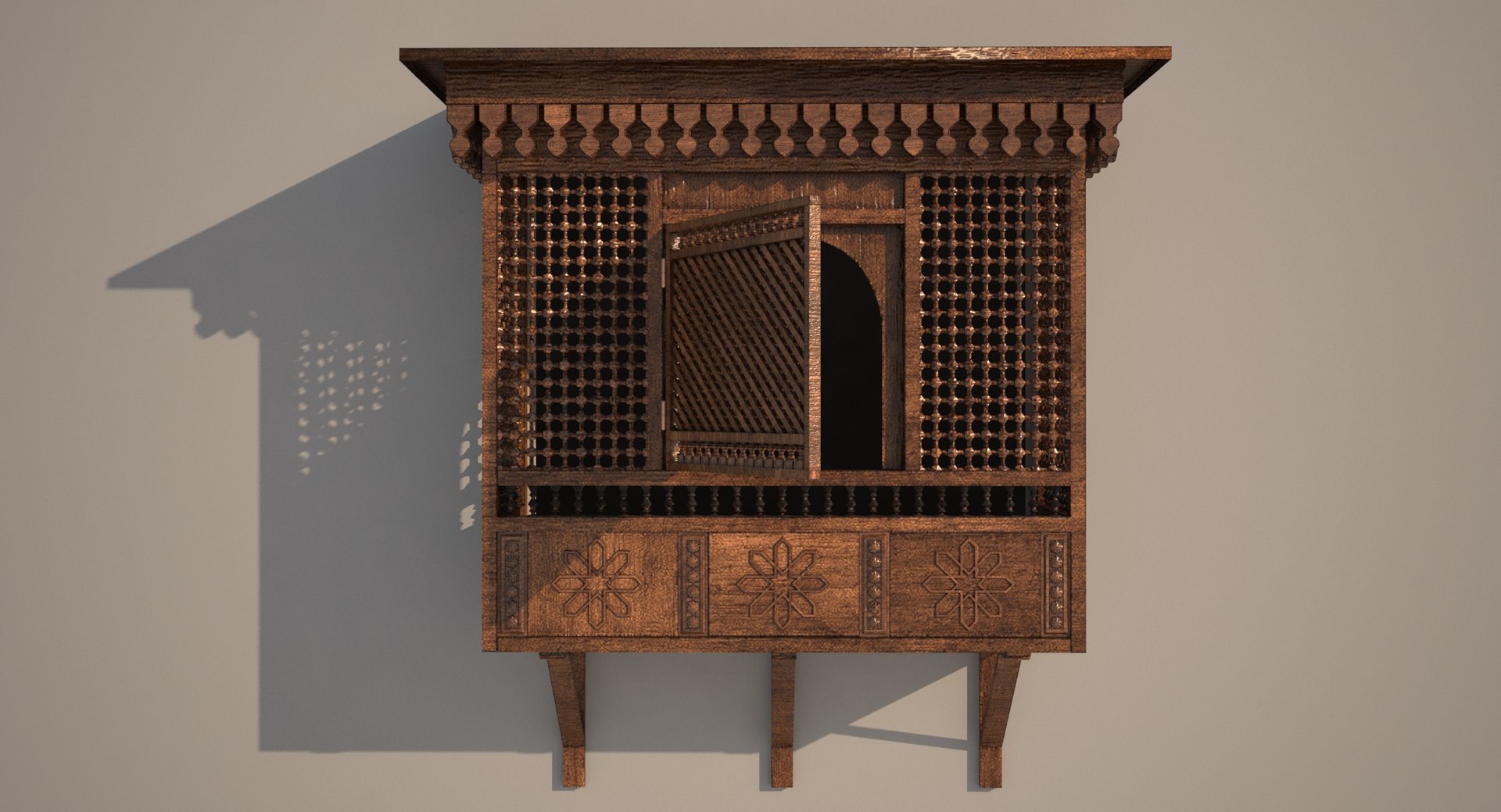 Arabian Window 3D - TurboSquid 1315309