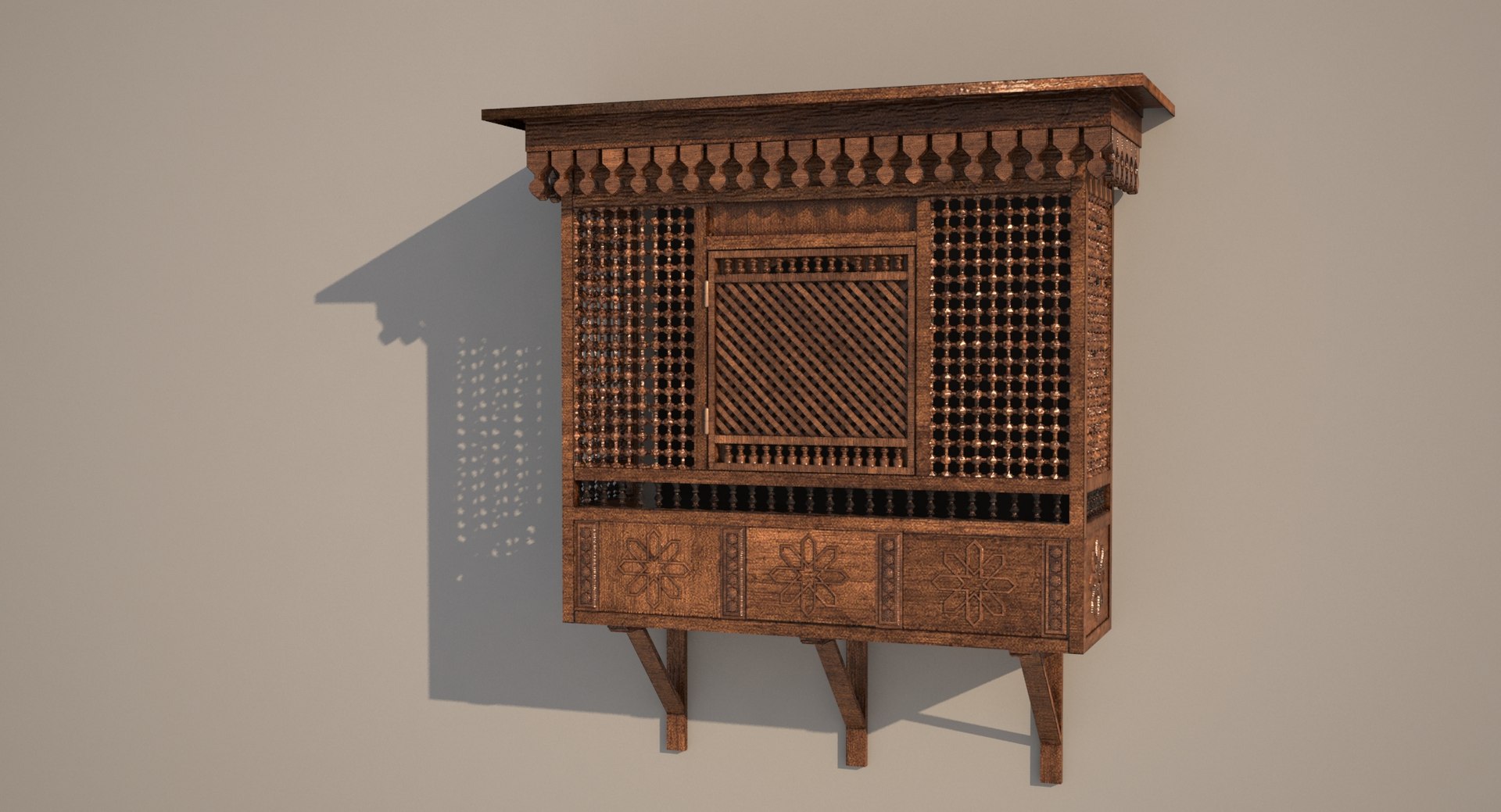 Arabian Window 3D - TurboSquid 1315309
