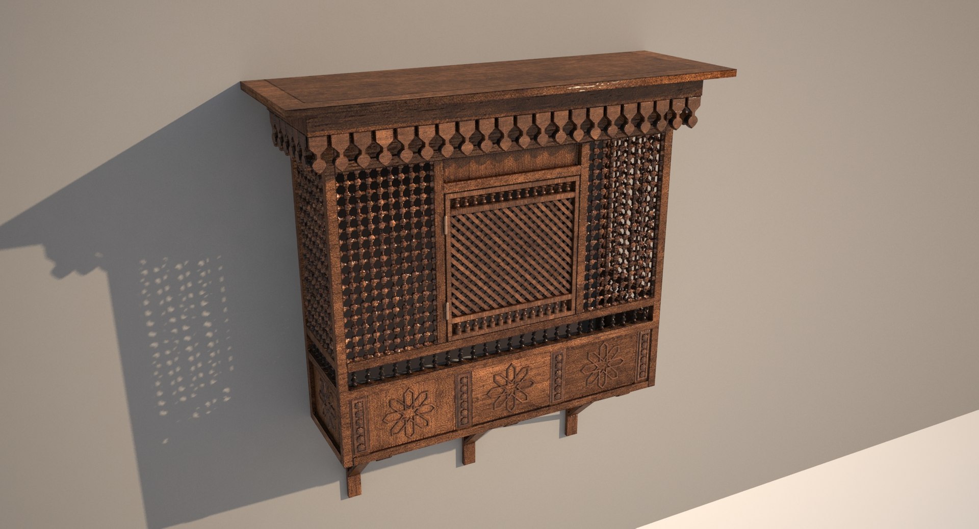 Arabian Window 3D - TurboSquid 1315309