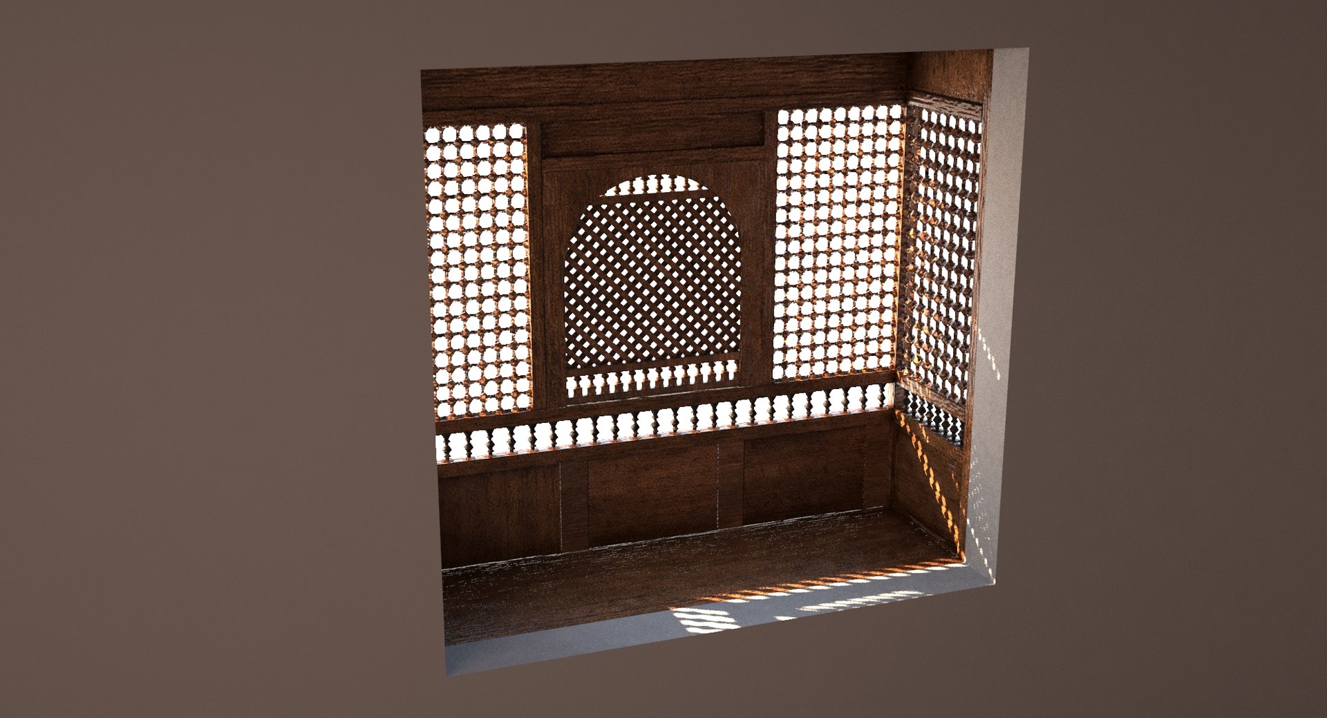 Arabian Window 3D - TurboSquid 1315309