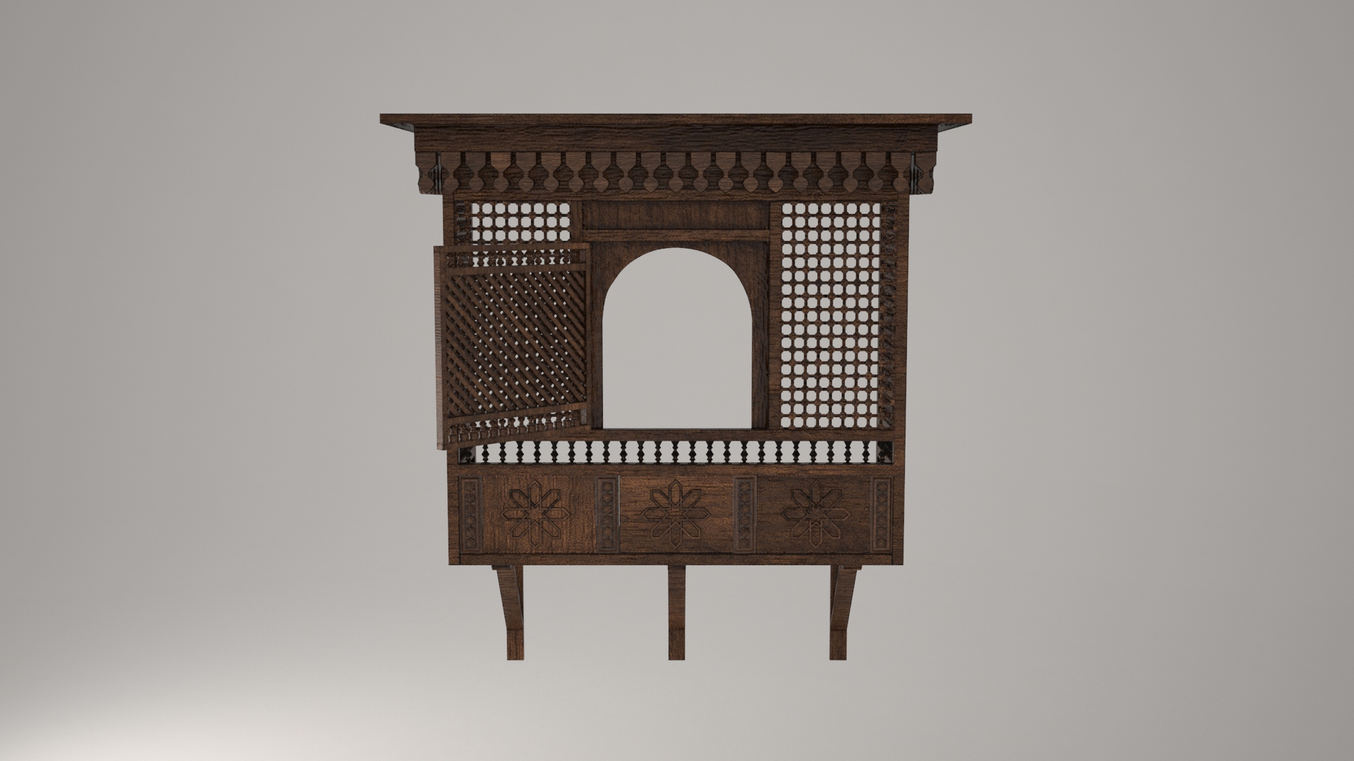 Arabian Window 3D - TurboSquid 1315309