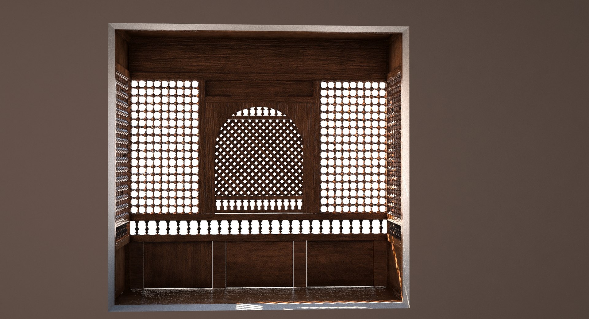 Arabian Window 3D - TurboSquid 1315309