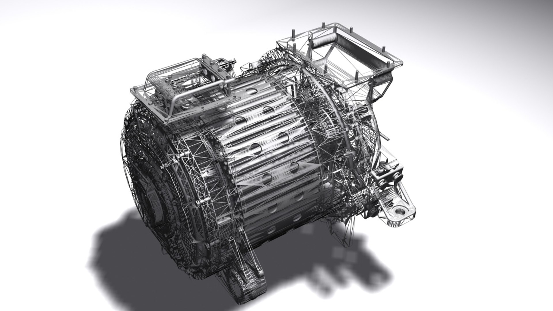 3D Engine Electric Locomotive Dta-1200 Model - TurboSquid 1187669