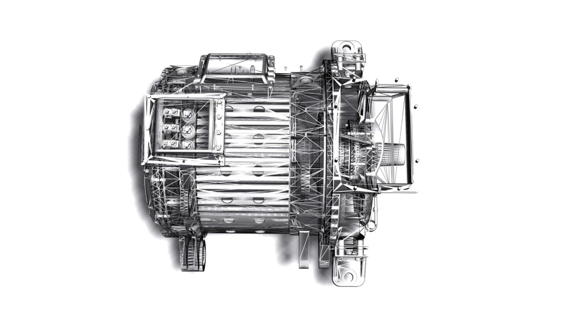 3D Engine Electric Locomotive Dta-1200 Model - TurboSquid 1187669