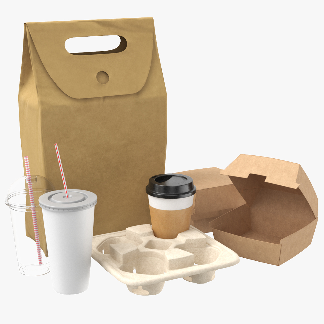3D real food packaging contains model - TurboSquid 1556513