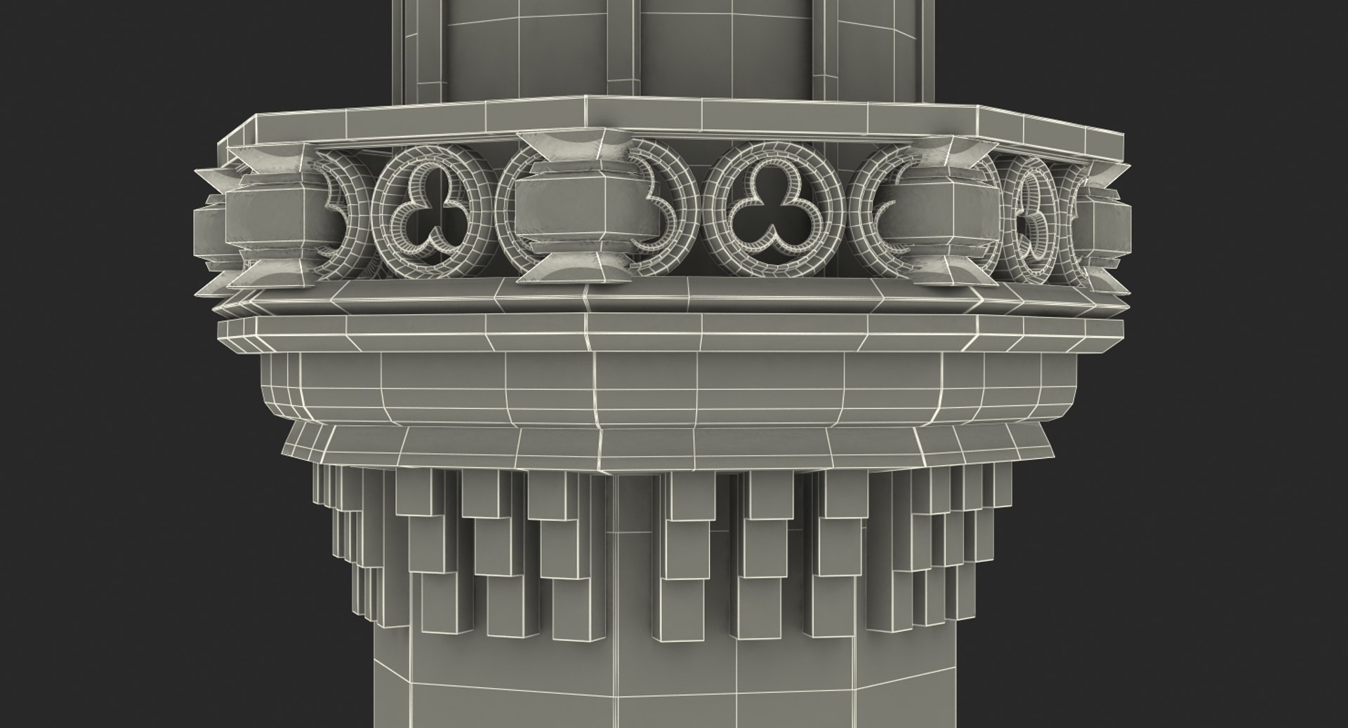 3D Castle Tower Model - TurboSquid 1439035