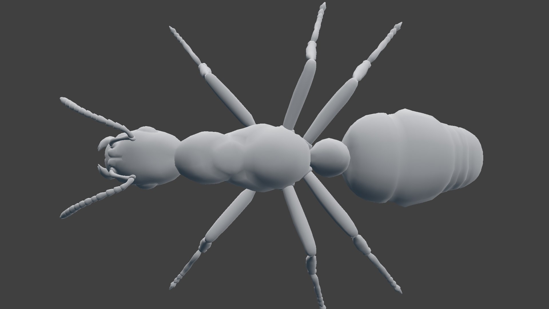 Ant Blender 3D Model - TurboSquid 1378173