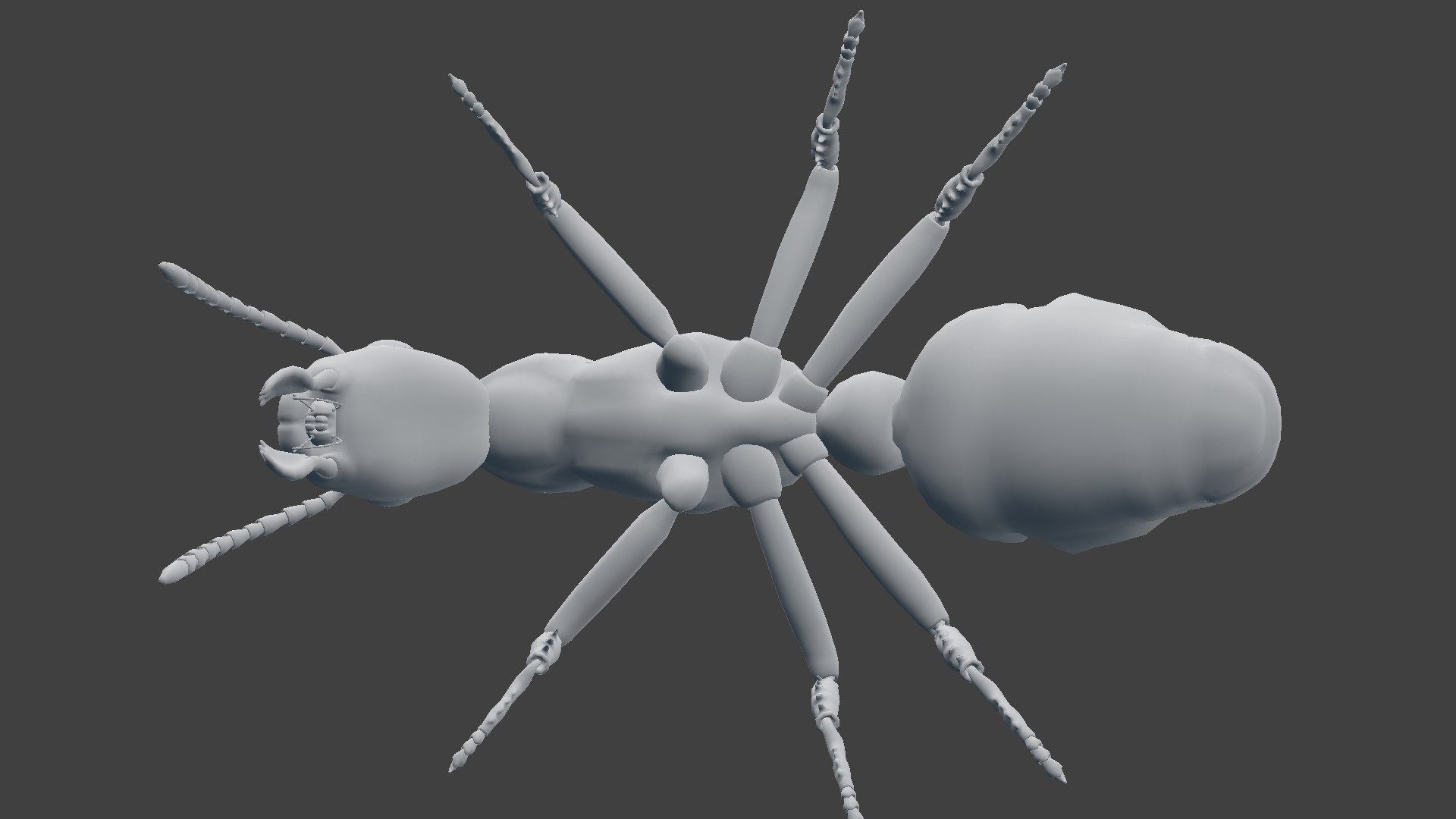 Ant Blender 3D Model - TurboSquid 1378173