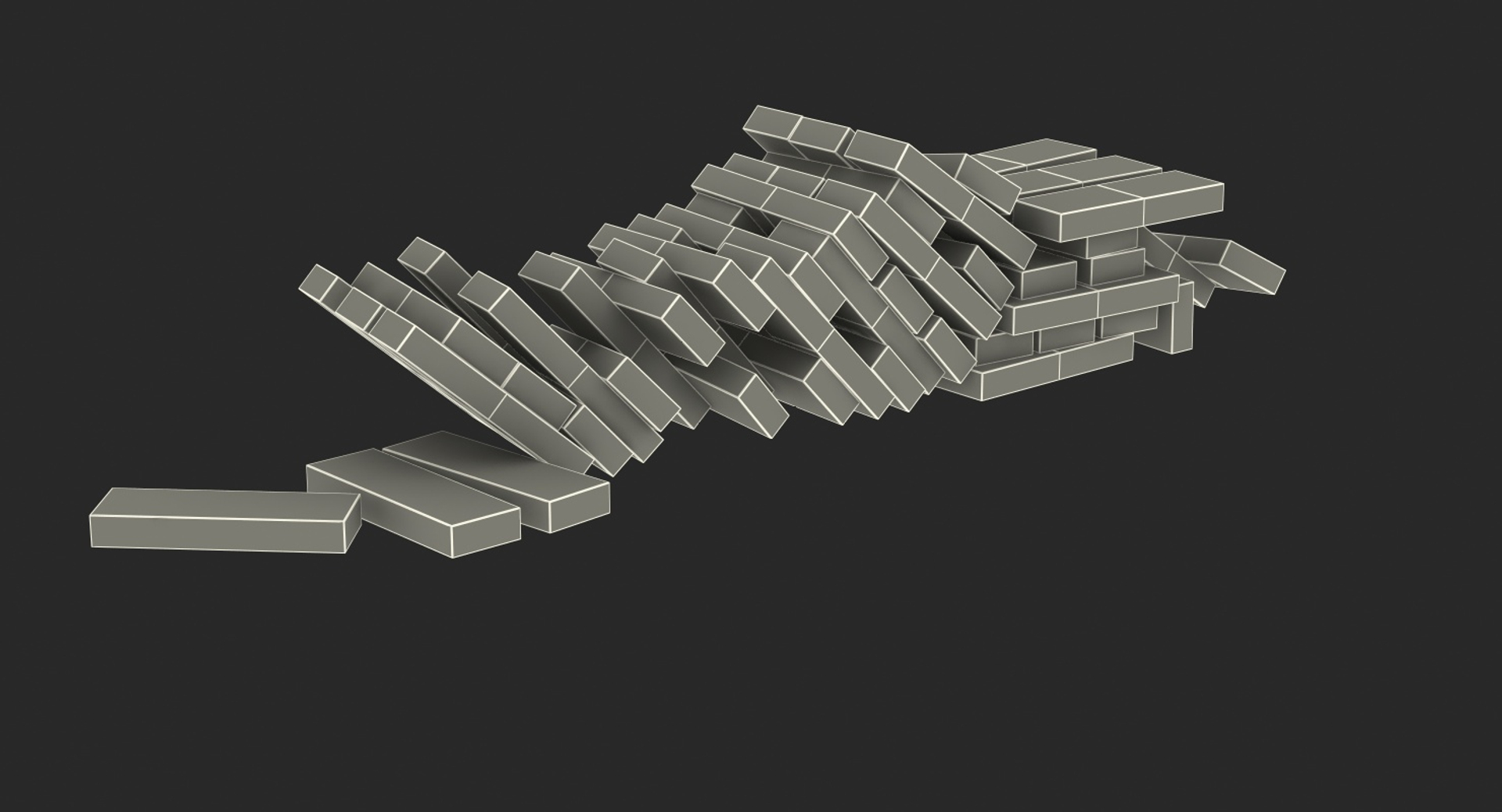 3D Jenga Bricks Gaming Model - TurboSquid 1426283