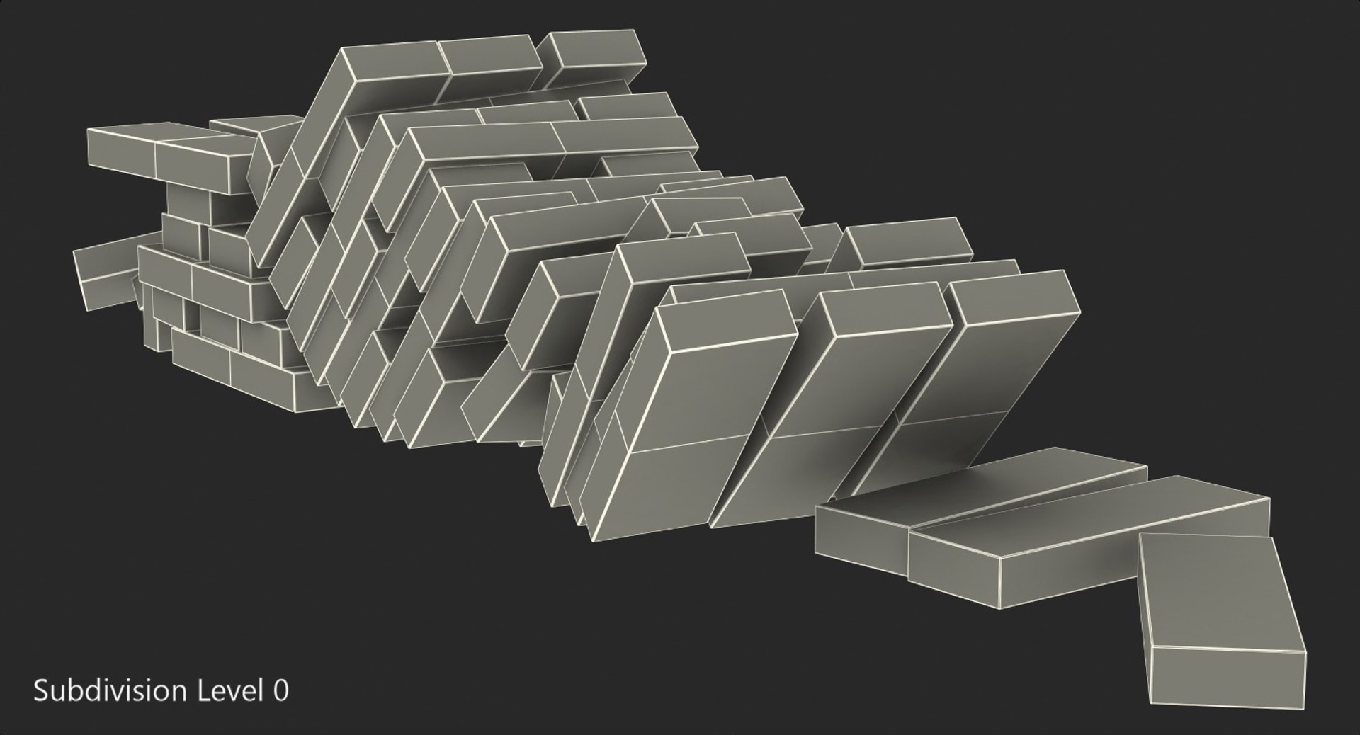 3D Jenga Bricks Gaming Model - TurboSquid 1426283