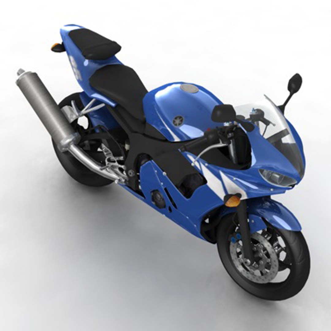 2003 Yamaha 3d Model