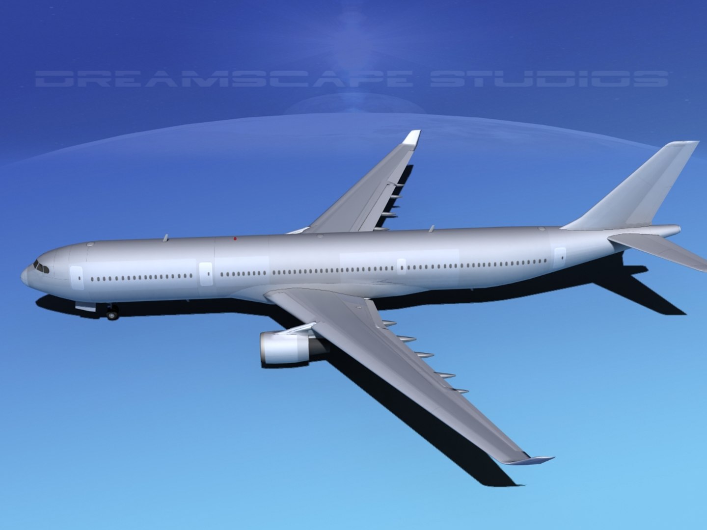 3d Airbus A330-300 A330 Model