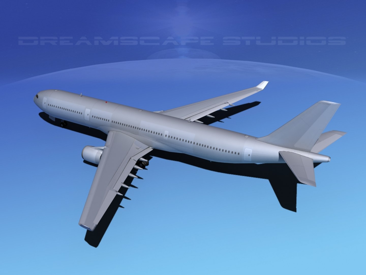 3d Airbus A330-300 A330 Model
